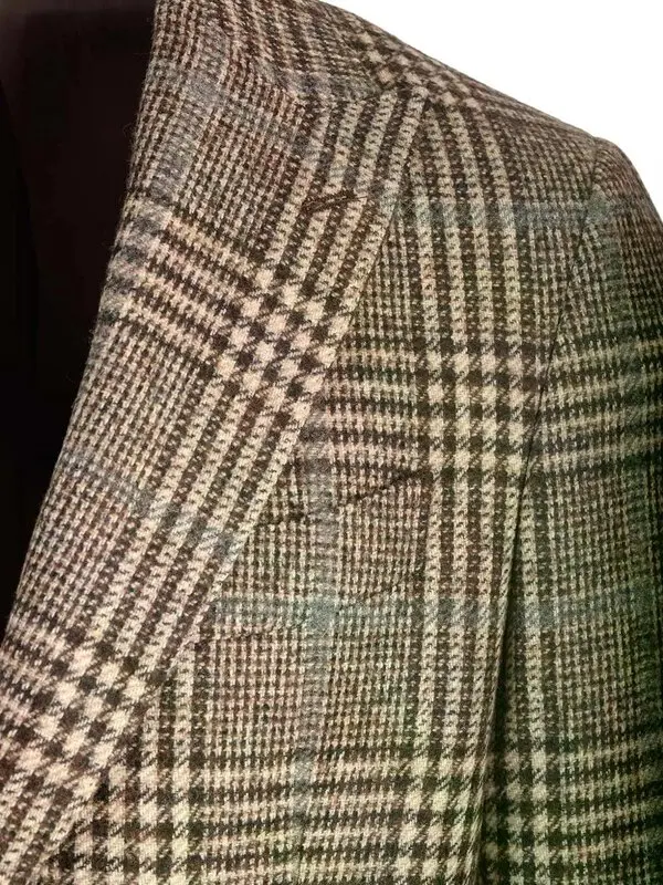 AL DUCA D’AOSTA 1902 Prince Of Wales Check Single-breasted Jacket