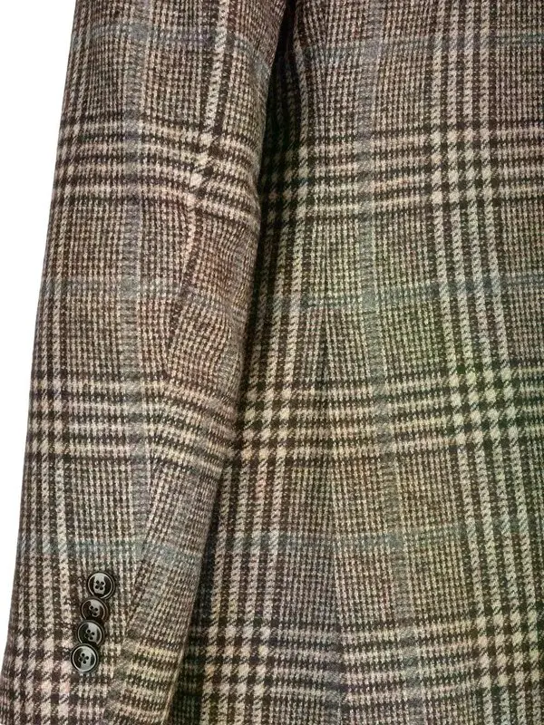 AL DUCA D’AOSTA 1902 Prince Of Wales Check Single-breasted Jacket