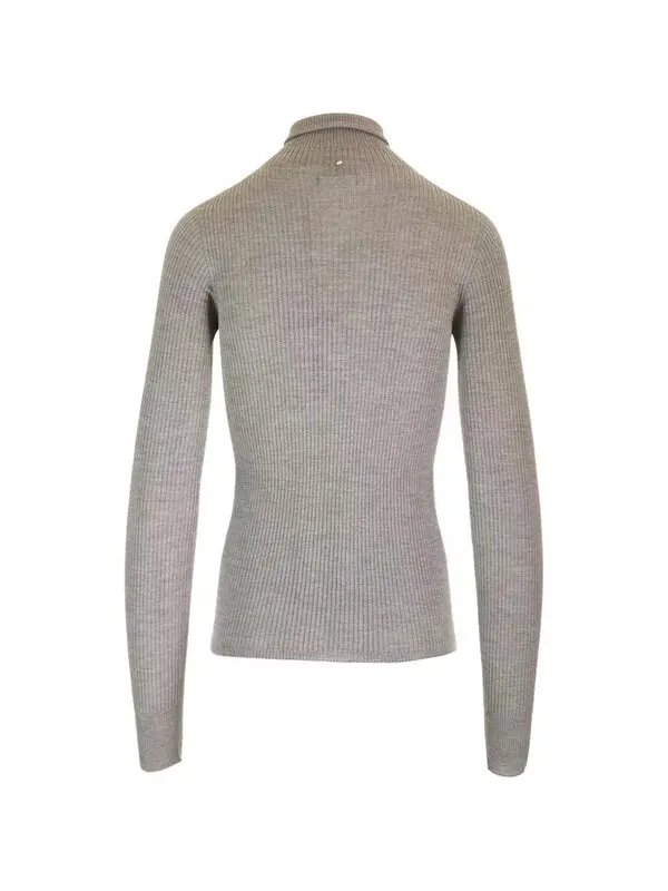 Sportmax Flavia Ribbed-knit Roll Neck Sweater