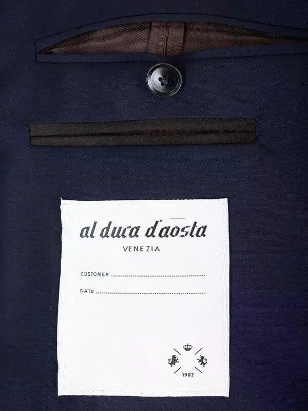 Al Duca D'aosta Travel Single-breasted Wool Blazer