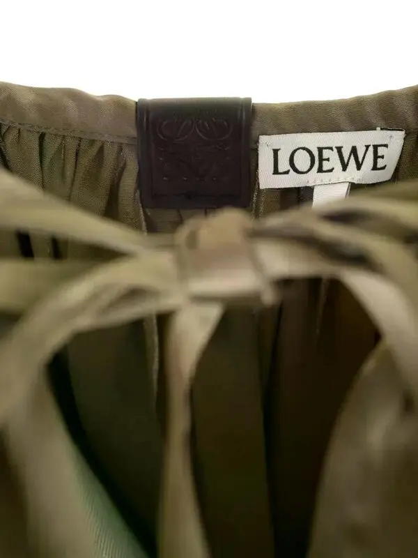 Loewe Ruffled Waist Tunic Dress