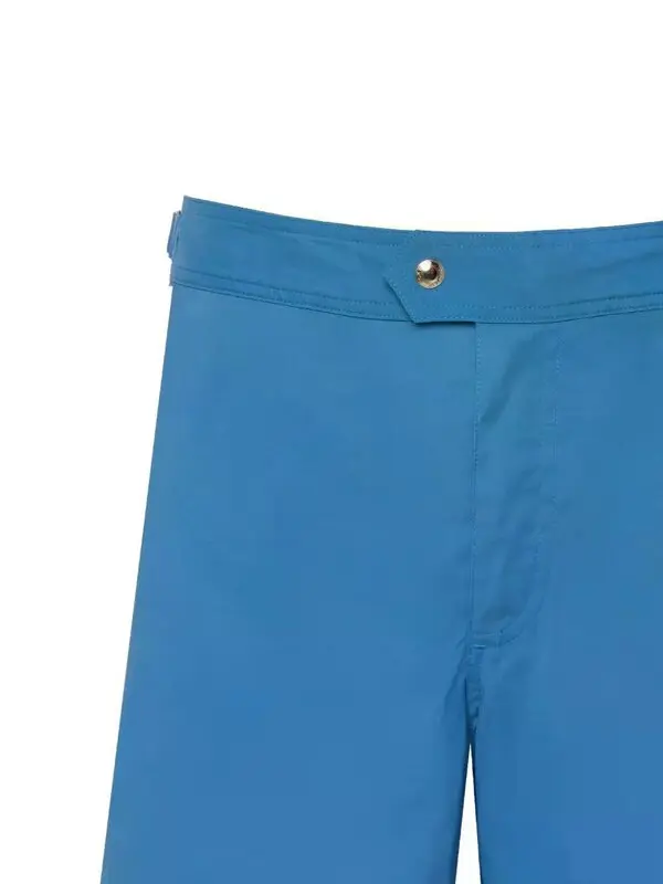 TOM FORD Side-buckle Swim Shorts - Blue