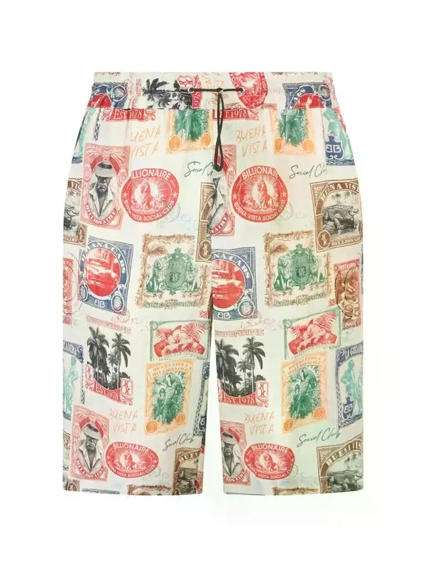 BILLIONAIRE Printed Shorts
