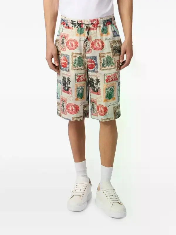 BILLIONAIRE Printed Shorts