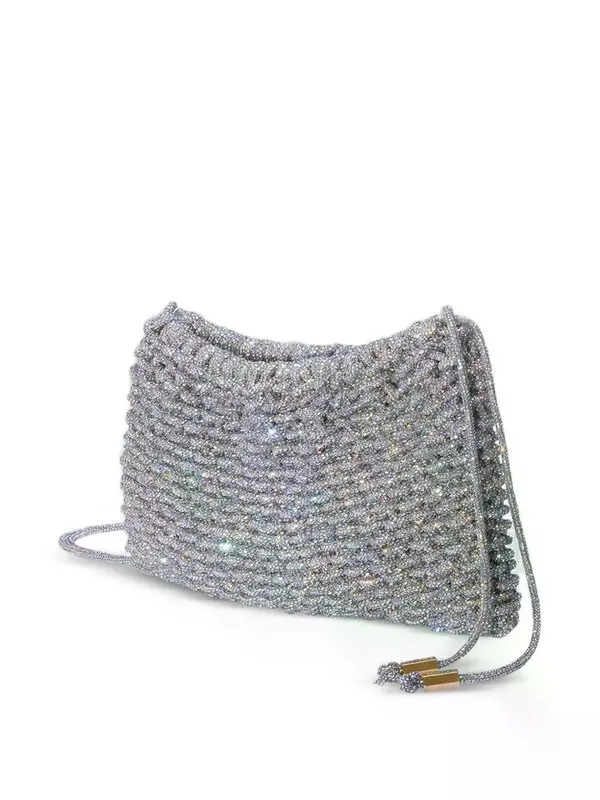 HIBOURAMA Penelope Crystal Embellished Shoulder Bag