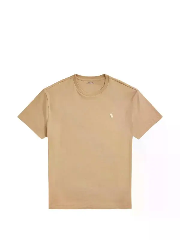 Polo Ralph Lauren Logo-embroidered T-shirt - Neutrals