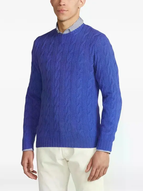 Polo Ralph Lauren Cable Knit V-neck Sweater