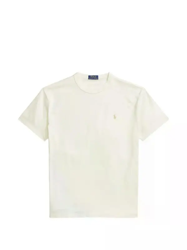 Polo Ralph Lauren Logo-embroidered T-shirt - Neutrals