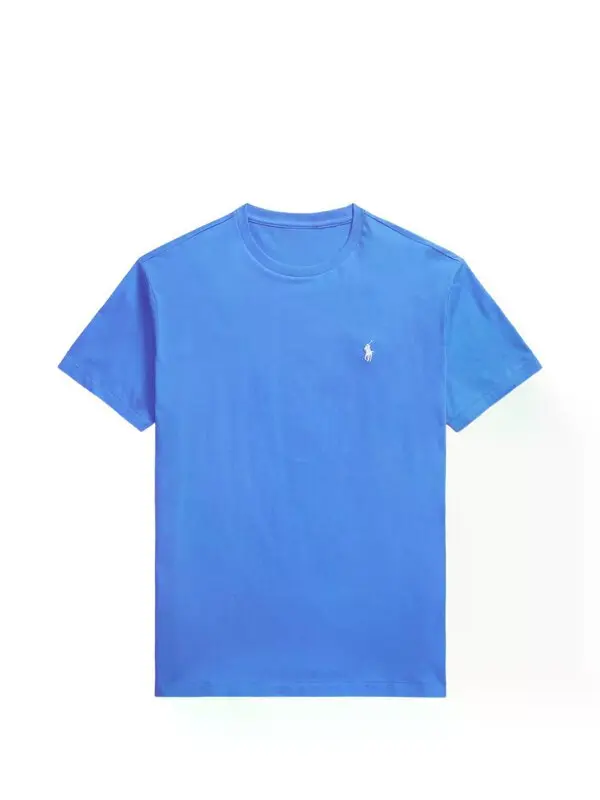 Polo Ralph Lauren Embroidered-logo T-shirt - Blue