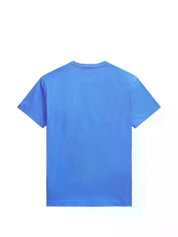 Polo Ralph Lauren Embroidered-logo T-shirt - Blue