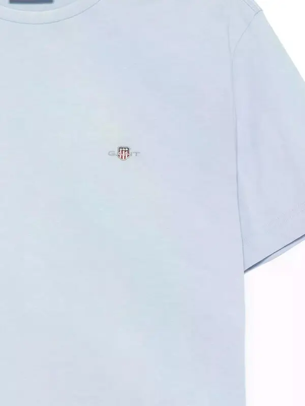 Gant Logo-embroidered T-shirt