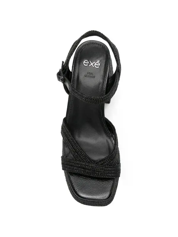 EXÈ Platform Sandals With Buckle Fastening