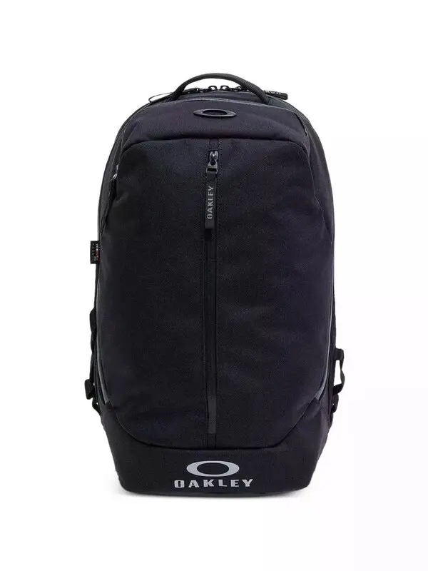 Oakley Logo-print Buckled Backpack - Black