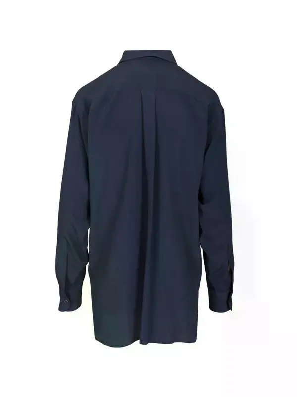 Al Duca D'aosta Oversized Silk Shirt