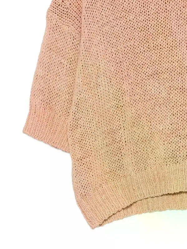 ROBERTO COLLINA Open-knit T-shirt