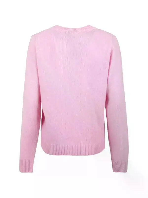 GANNI Graphic Intarsia Wool Knitwear