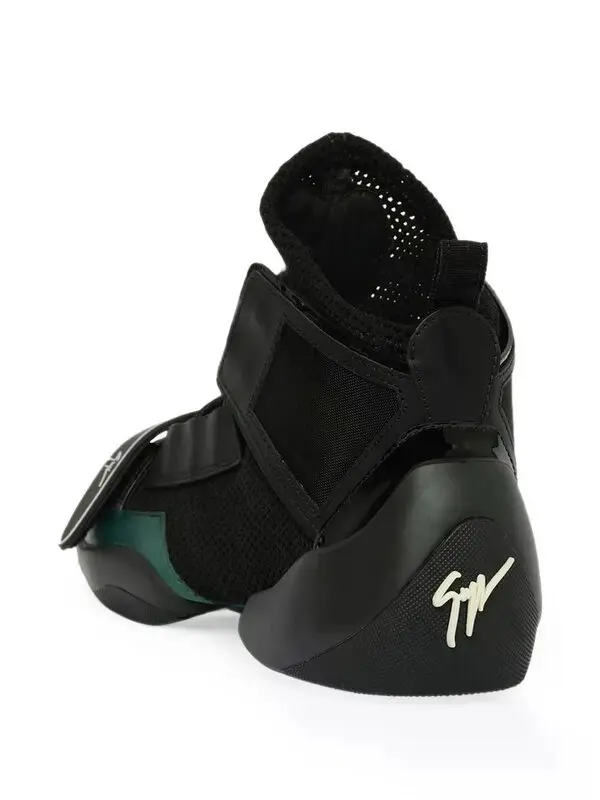 GIUSEPPE ZANOTTI Split Sole Logo Strap Sneakers