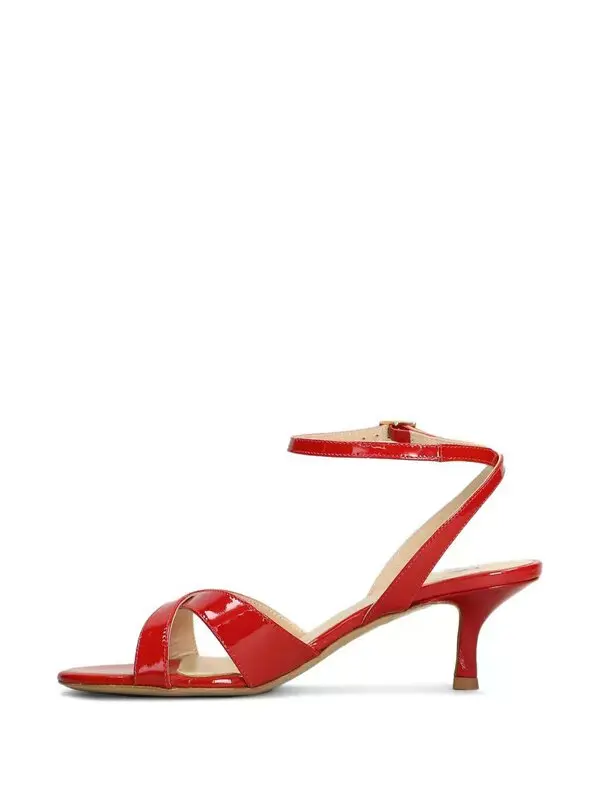 FABIO RUSCONI Patent Crossover-strap Sandals