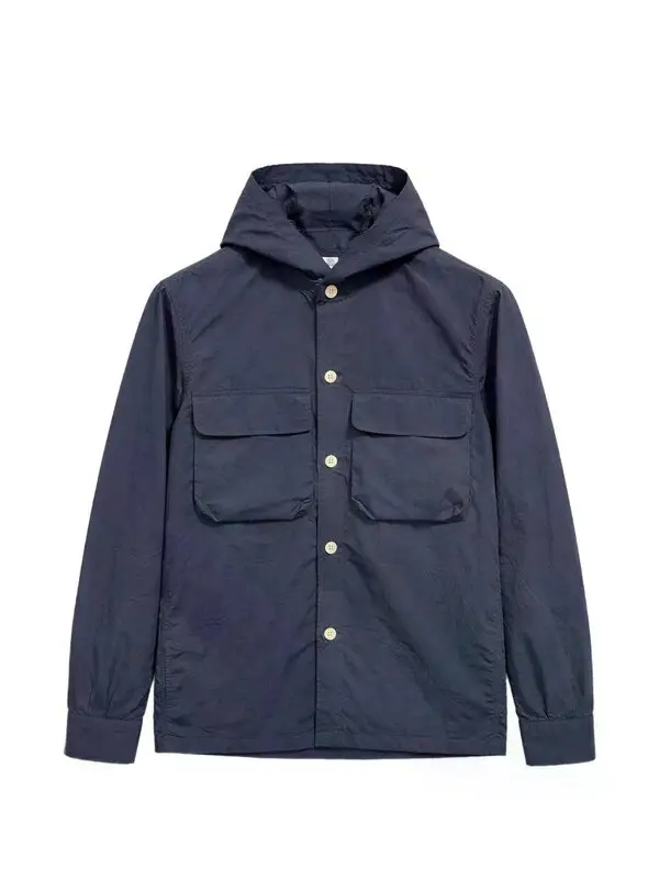LES HÉRITIERS Button-up Hoodie