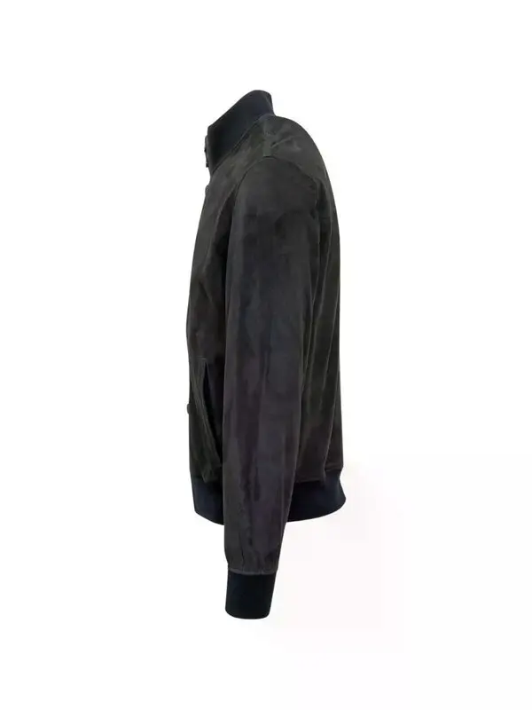 RENZO ROMAGNOLI Suede Bomber Jacket