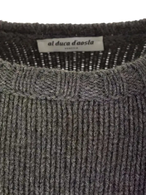 AL DUCA D’AOSTA 1902 Ribbed-knit Cashmere Sweater