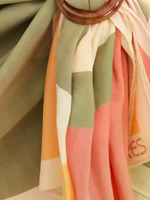 ERES Croquant Striped Sarong - Neutrals