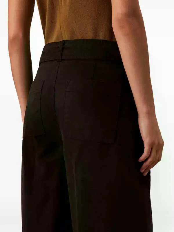 Calvin Klein Belted Wide-leg Trousers