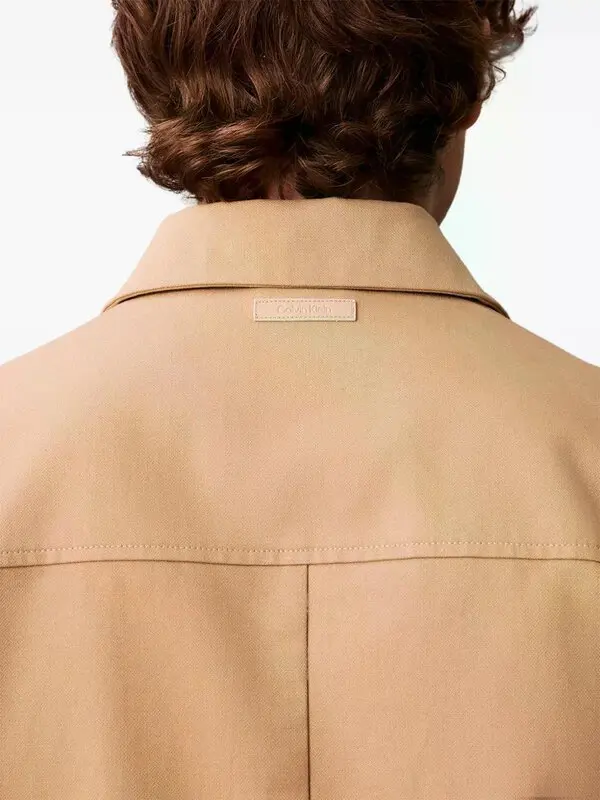 Calvin Klein Zip-up Collared Jacket