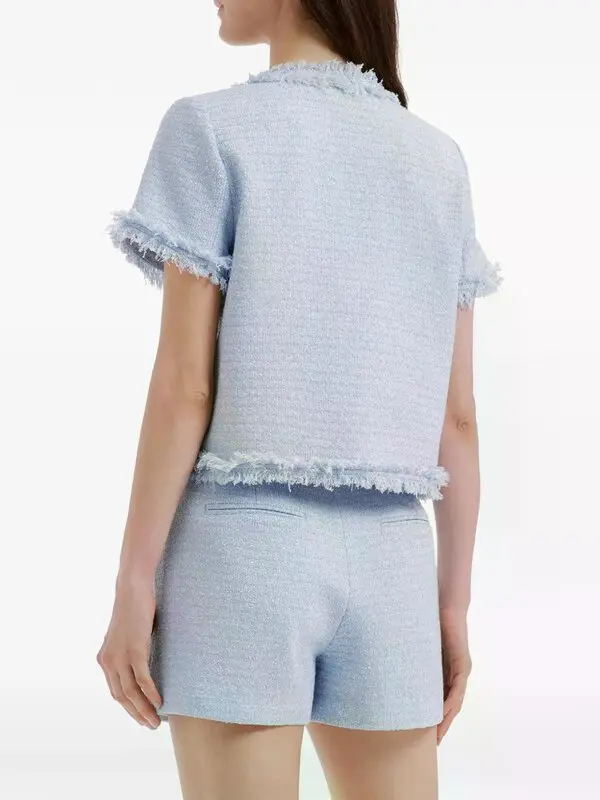 B+AB Frayed Bouclé Shorts Set