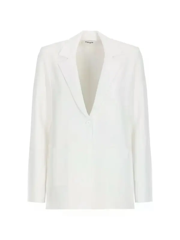 KANGRA Single-breasted Notched-lapel Blazer