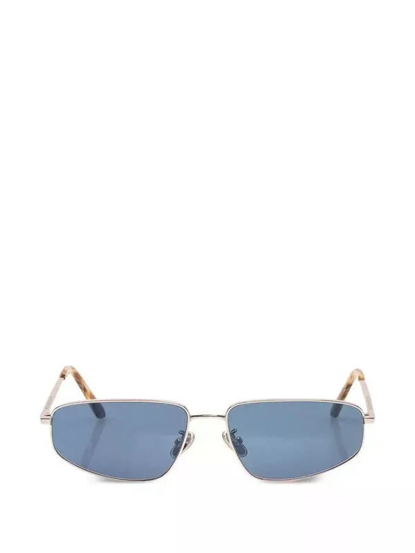 RETROSUPERFUTURE Isedra Graffiato Sunglasses - Silver