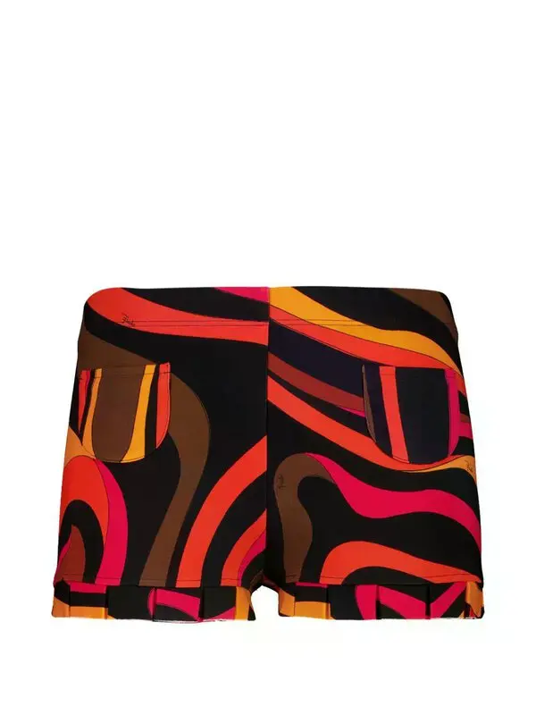 Emilio Pucci Iride Print Shorts
