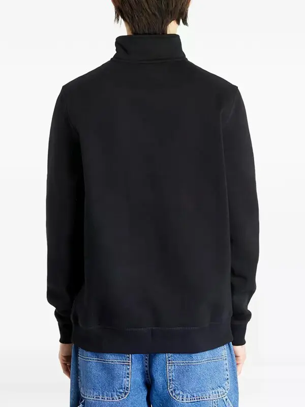 Dickies Oakport Quarter-zip Sweatshirt - Black