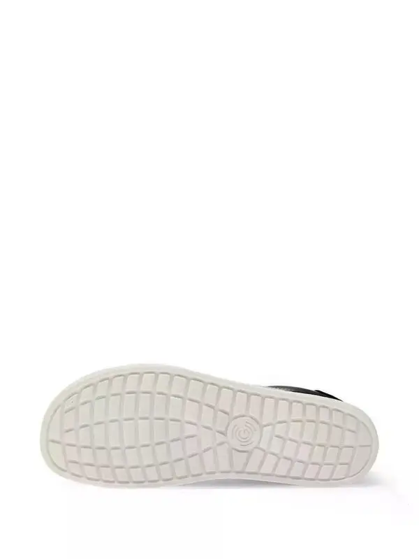 GROUNDIES Suede Panelled Leather Sneakers