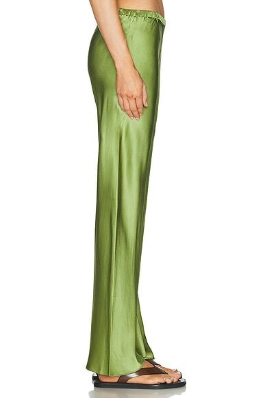 Comme Si The Silk Bias Pant - Grass