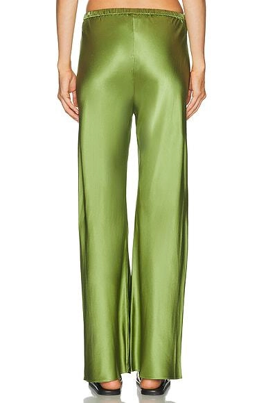 Comme Si The Silk Bias Pant - Grass