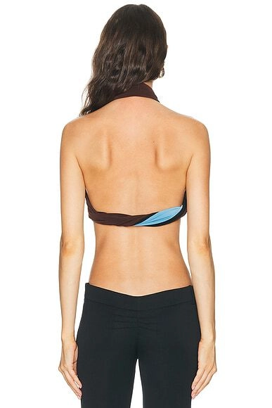 Coperni Halterneck Crossed Top
