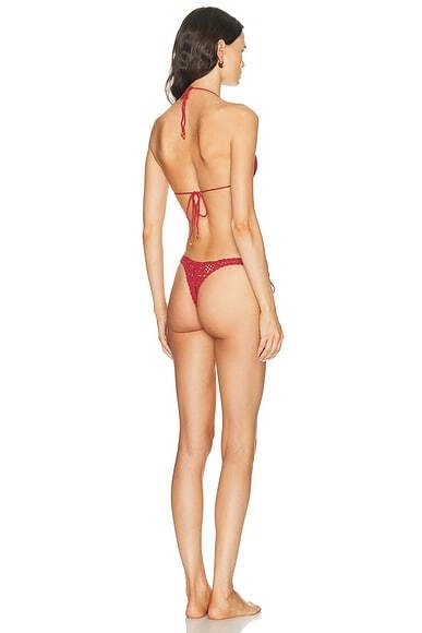 Akoia Swim Surya Bikini Set - Ruby