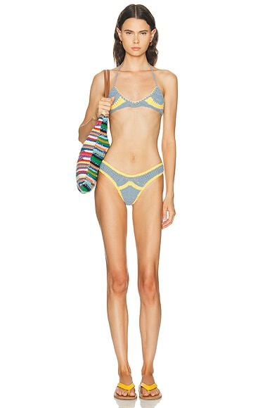 Akoia Swim Sarifa Crochet Bikini Set