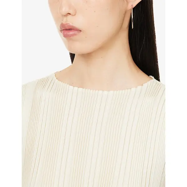 Issey Miyake Sleeveless Knitted Midi Dress