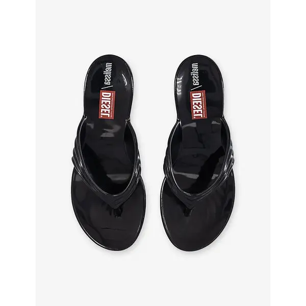 Melissa X Diesel Quantum Pvc Sandals - Black