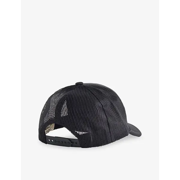 GALLERY DEPT. Logo-print Woven Trucker Cap - Black