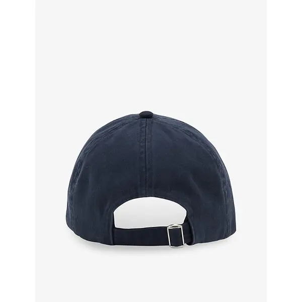 REISS Embroidered Cotton Twill Cap