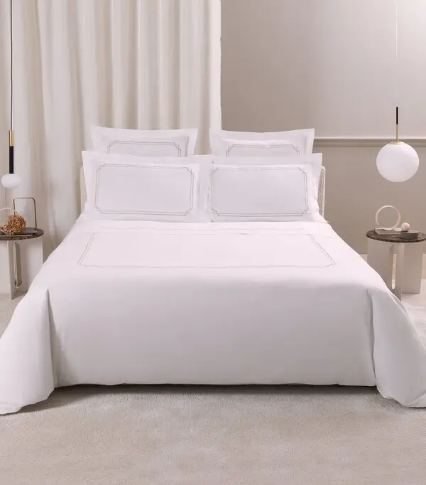 Frette Layering Embroidery Duvet Cover