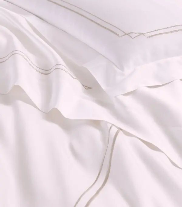 Frette Layering Embroidery Duvet Cover