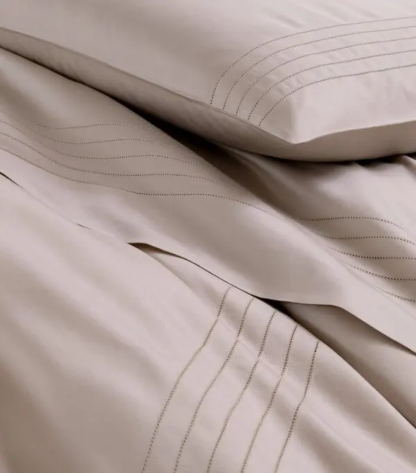 Frette Lush Ajour Duvet Cover - Grey