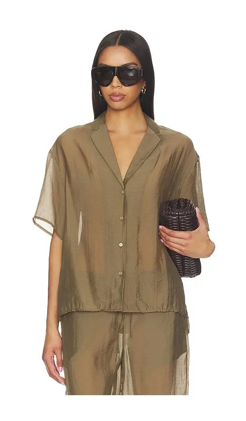 EAVES Manon Shirt - Olive