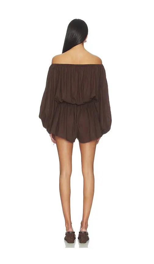 Tularosa Kai Linen Romper