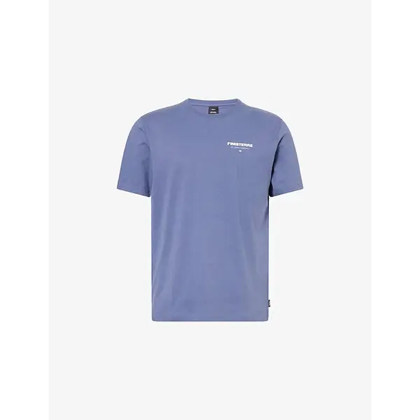 FINISTERRE Letterpress Logo-print Cotton T-shirt - Galactic