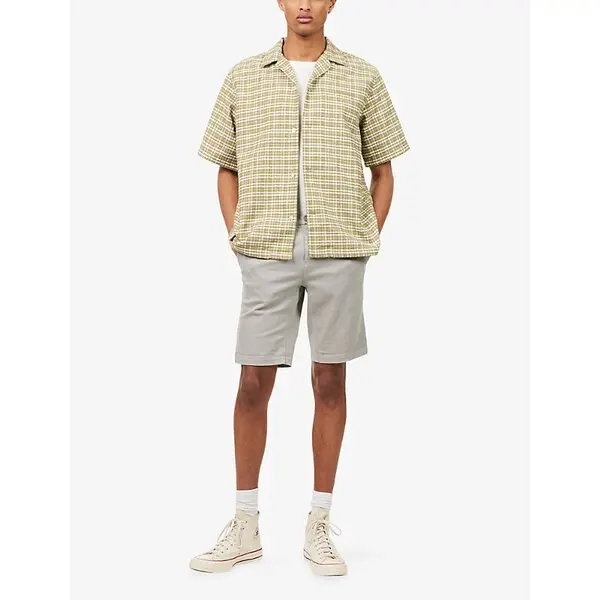 REPLAY Hyperflex Stretch-cotton Chino Shorts